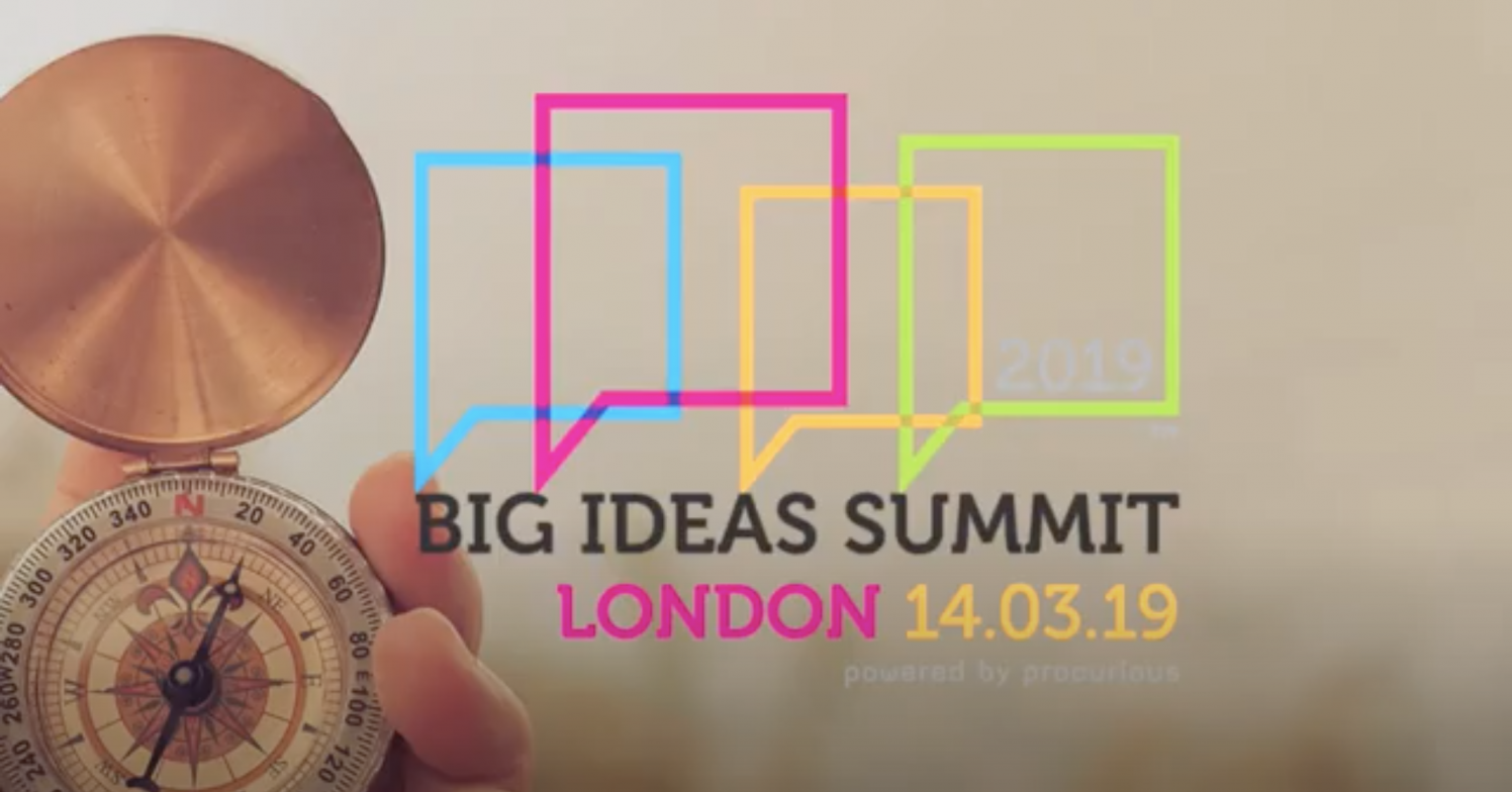 Justin Sadler-Smith - Big Ideas Summit 2019 | Procurious Justin Sadler-Smith - Big Ideas Summit 2019 | Procurious